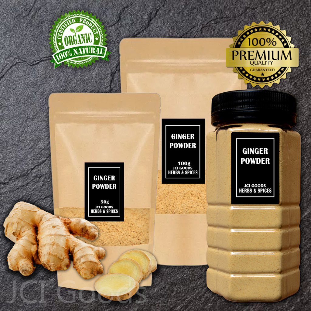 GINGER POWDER Herbs and Spices 200ml/100g/50g | Shopee Philippines