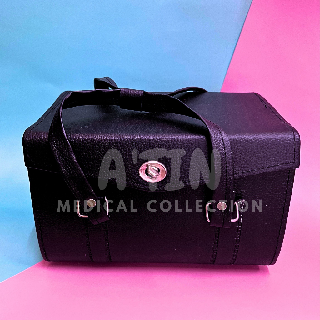 OB Bag Leather | Medical / Nursing Bag / CHN Bag ( Sling Bag and Square ...