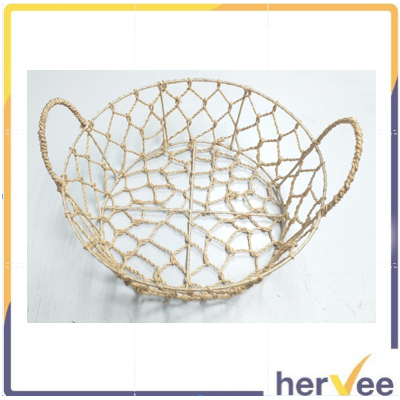 Round Abaca Basket (Fruit Tray/Grocery Tray) | Shopee Philippines