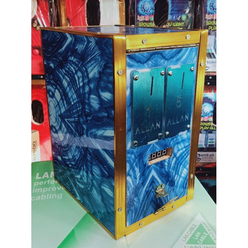 Pisonet dual coin box dual pisonet digital timer with Allan Dual ...