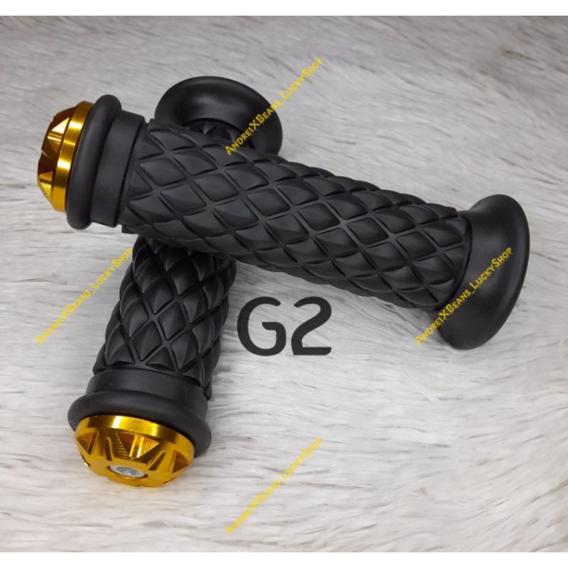 HANDLE GRIP GRIP X GOLD BAR END V2 / VIP DIAMOND HANDLE GRIP WITH HIGH ...