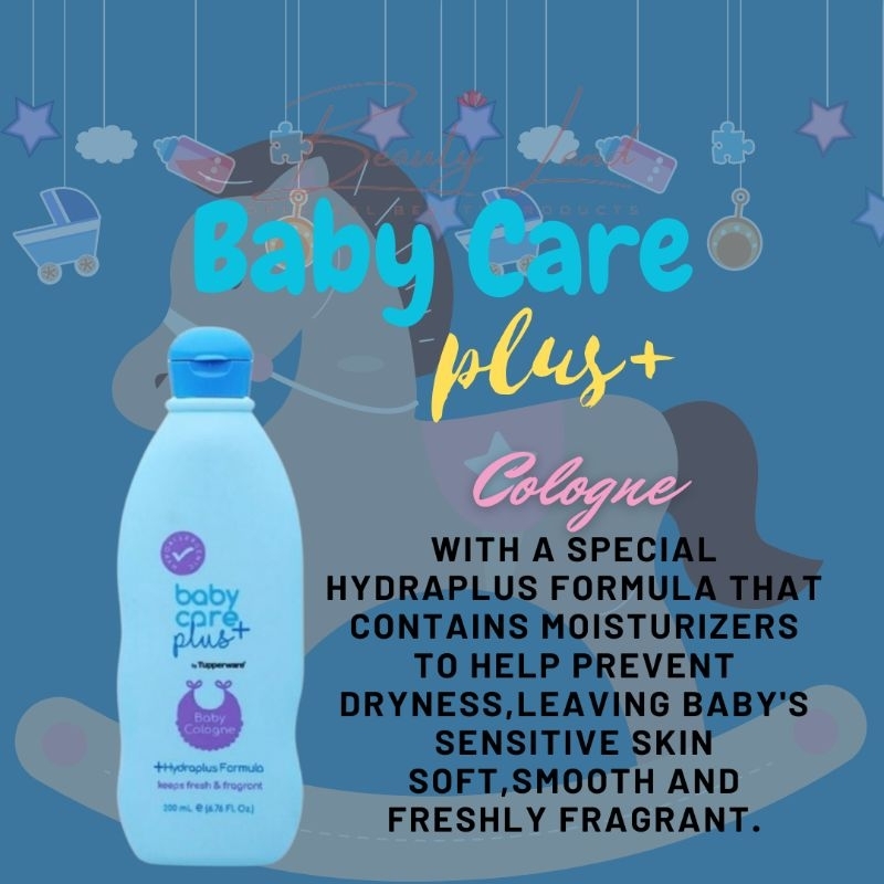 Baby Care Plus+ Blue Baby Cologne 200ml and 300ml | Shopee Philippines