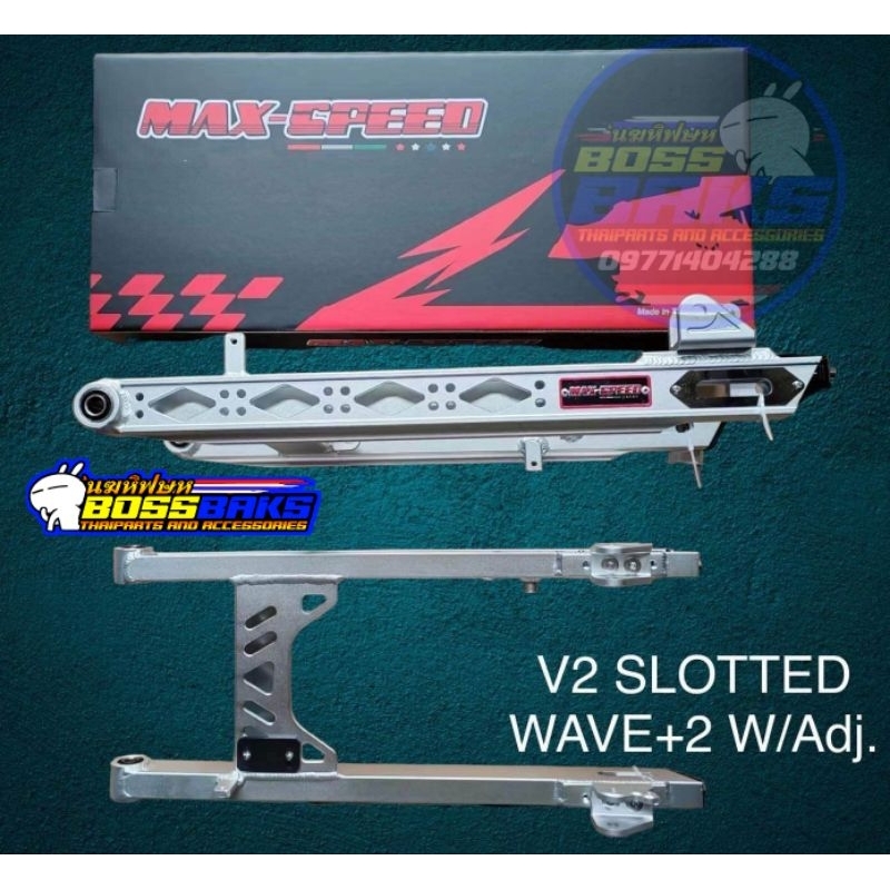 Maxspeed Swing Arm V2 Plus2 Wave Xrm Smash Slotted Prototype Adjustable ...