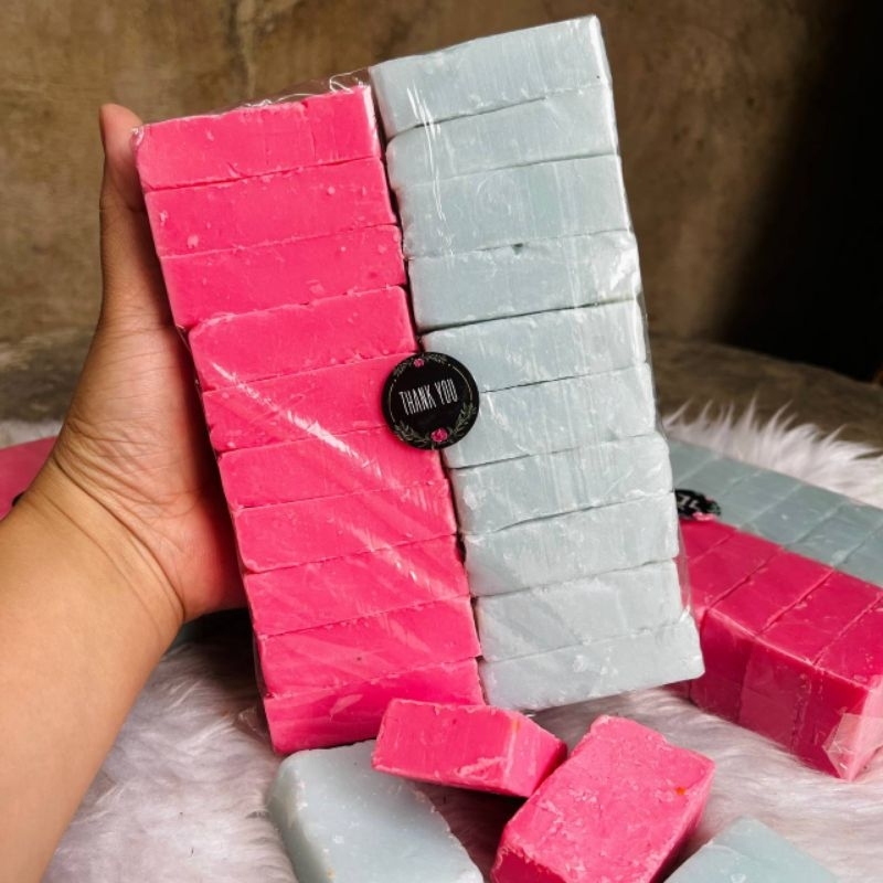 Cocoberry soap & blue kojic soap (HOTEL CUT-HALF KILO) 2 variants in ...