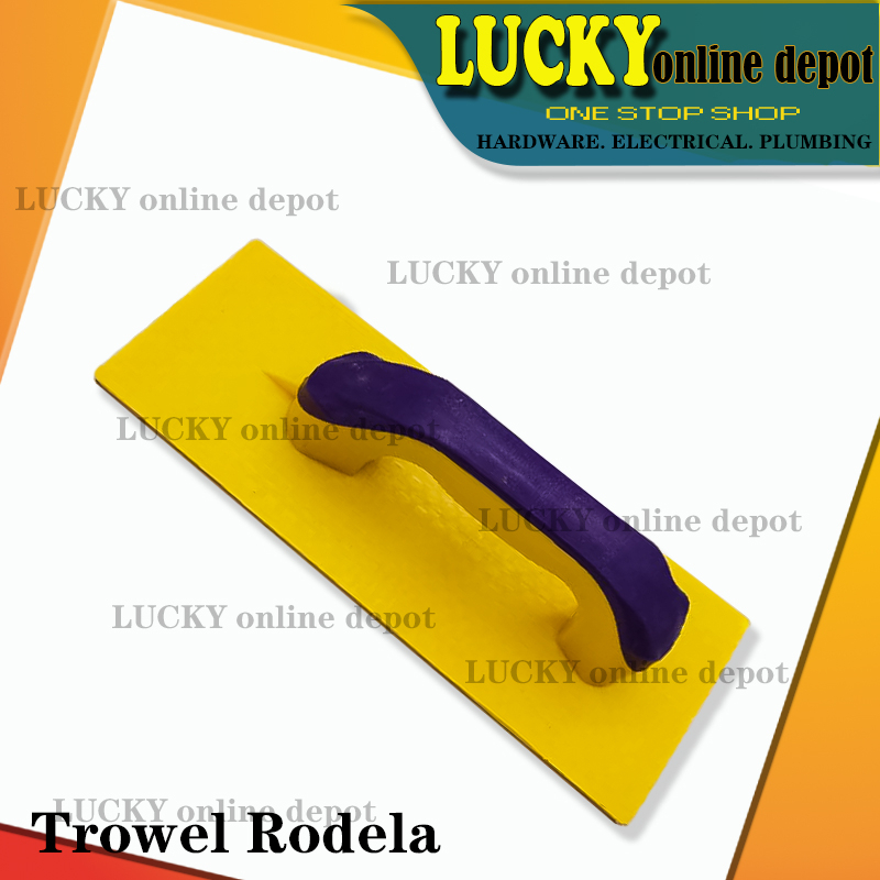 PVC PLASTERING / FINISHING TROWEL ( RODELA ) | Shopee Philippines