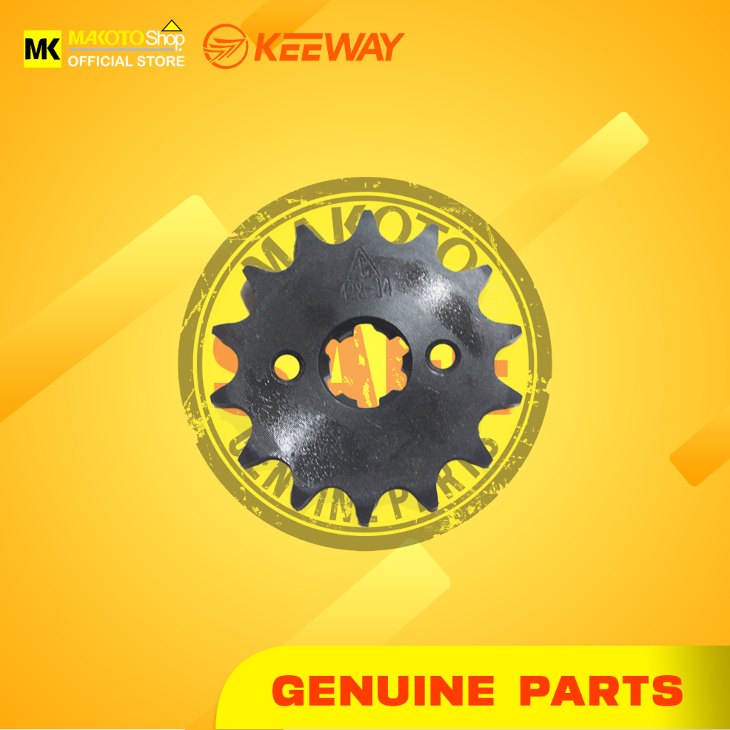 Keeway Sprocket Engine (Rcs 125 / Cafe Racer 152 / Rks 150 / Superlight ...