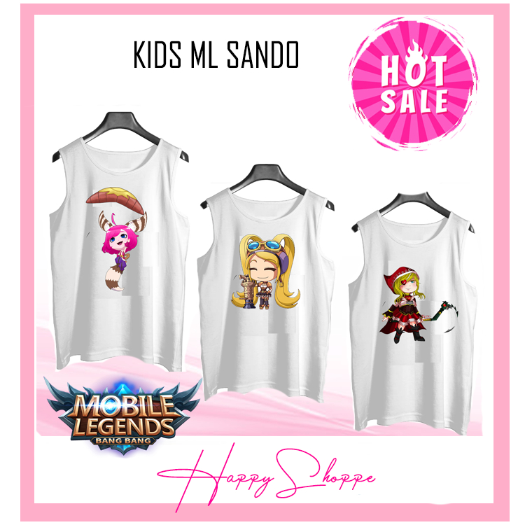 PAMBAHAY SANDO PAMBATA / KIDS SANDO MOBILE LEGENDS PRINT / KIDS SANDO ...