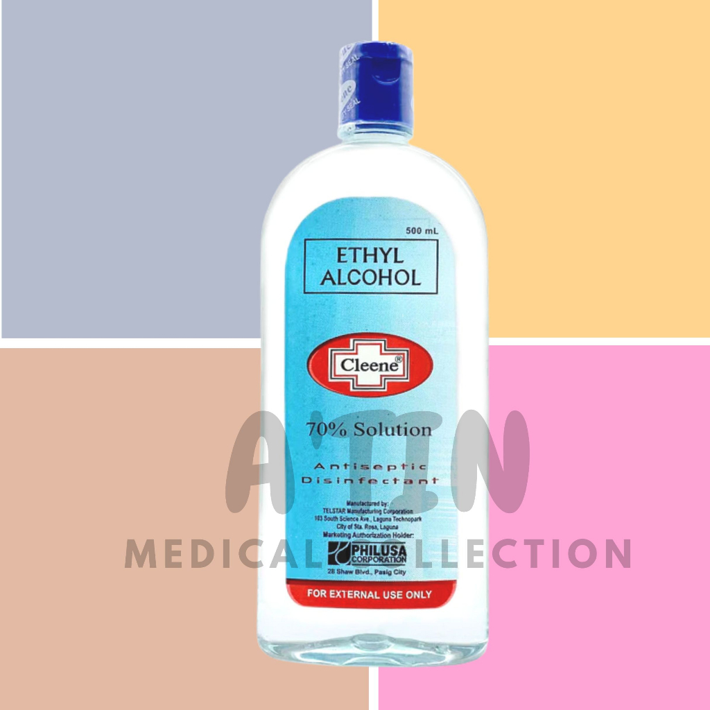 Cleene Ethyl Alcohol 70% (150ml, 250ml and 500ml) | Shopee Philippines