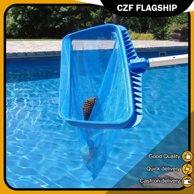 Heavy-duty Deep Water Net Swimming Pool Rake Bag Head Spas Skimmer Pond ...