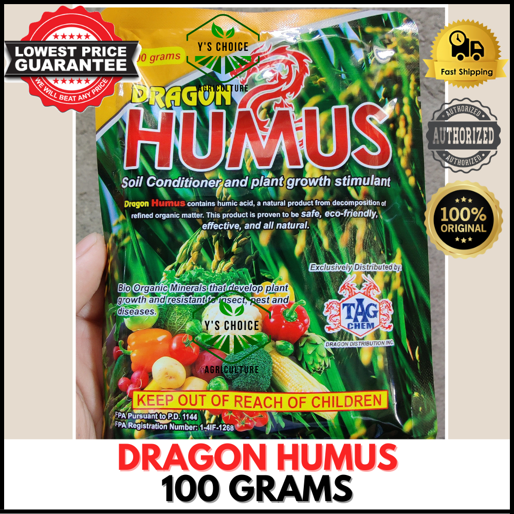 DRAGON HUMUS - ORGANIC SOIL CONDITIONER & PLANT GROWTH STIMULANT ...