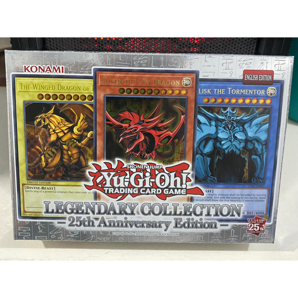 YU-GI-OH! Legendary Collection 25th Anniversary Mini Box | Shopee Philippines