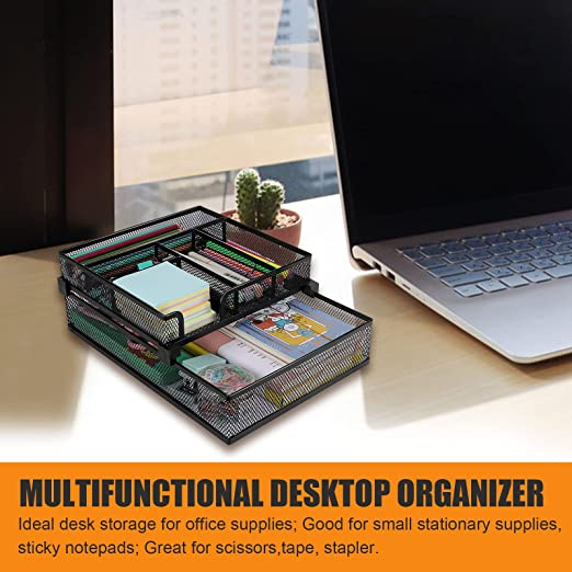 Foldable double-layer storage tray file frame information rack multi ...