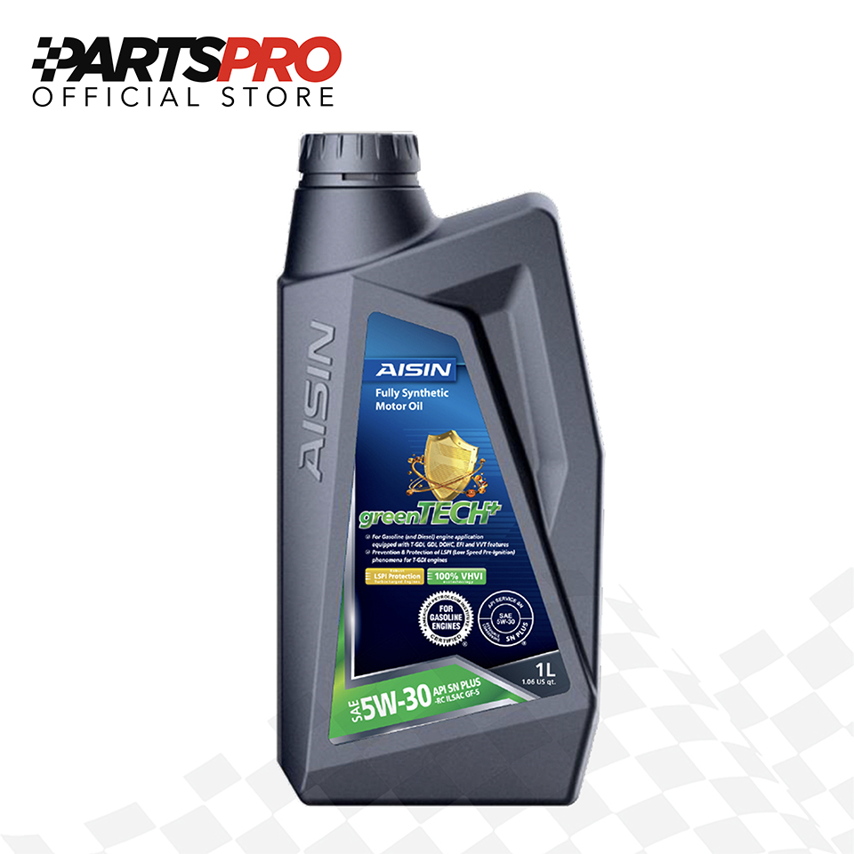 Aisin Engine Oil Fully Synthetic Gas/Diesel SN / CF 5W30 1 Liter | Shopee Philippines
