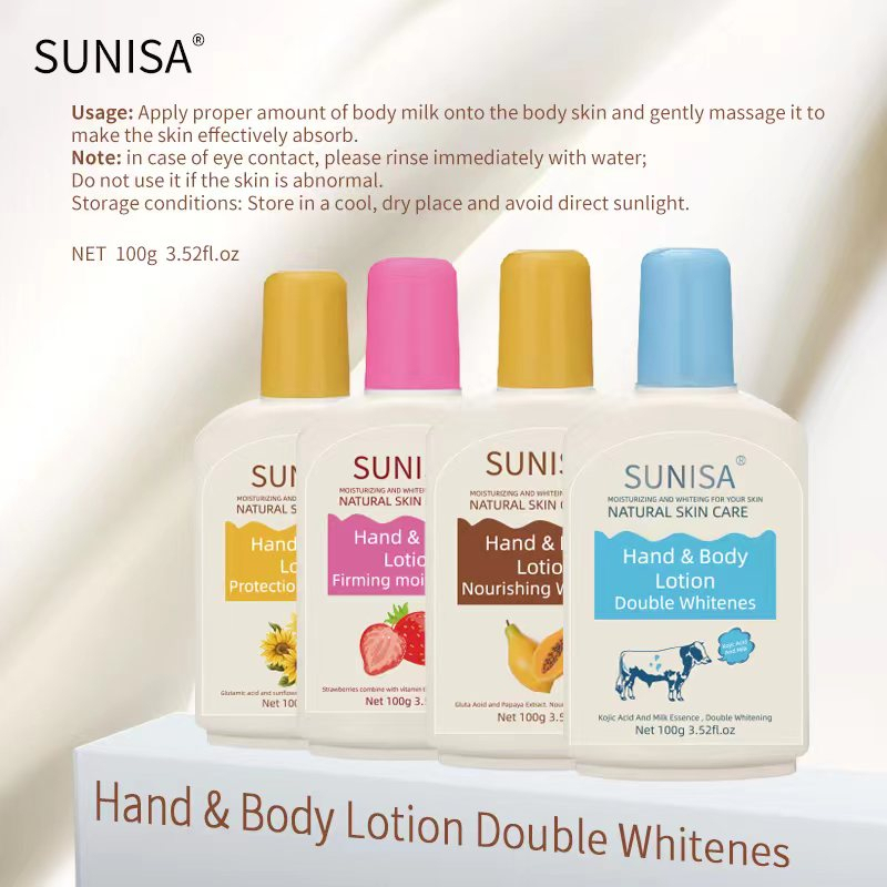 SUNISA Hand & Body Lotion 100g - Moisturizing Cream for Soft Skin ...