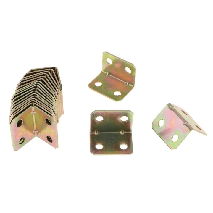 L Shape Angle Bracket Fastener Corner Frame Brace Fixing Connector ...