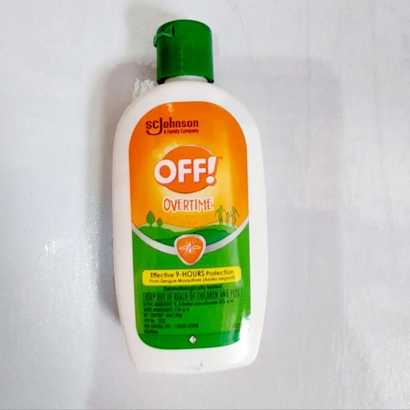 OFF Lotion 50ml for adults, kids, & babies (insect repellent) | Shopee ...
