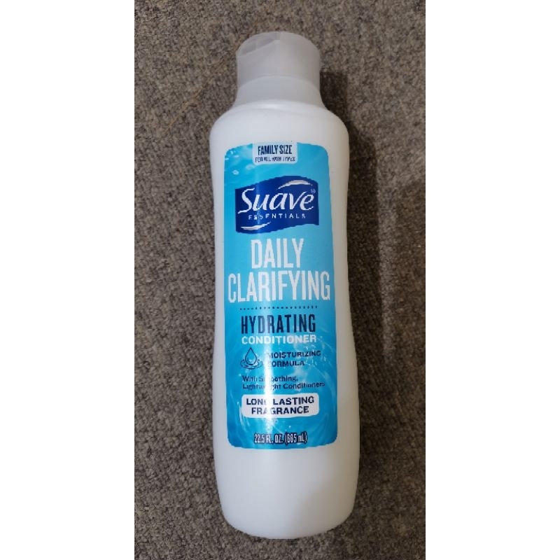 SUAVE Daily Clarifying Conditioner Family Size 665ml | Shopee Philippines