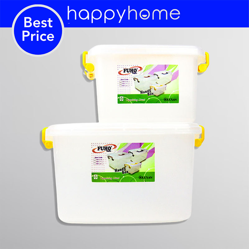 Fuho Multi-Purpose Plastic Storage Container Organizer Handy Box ...