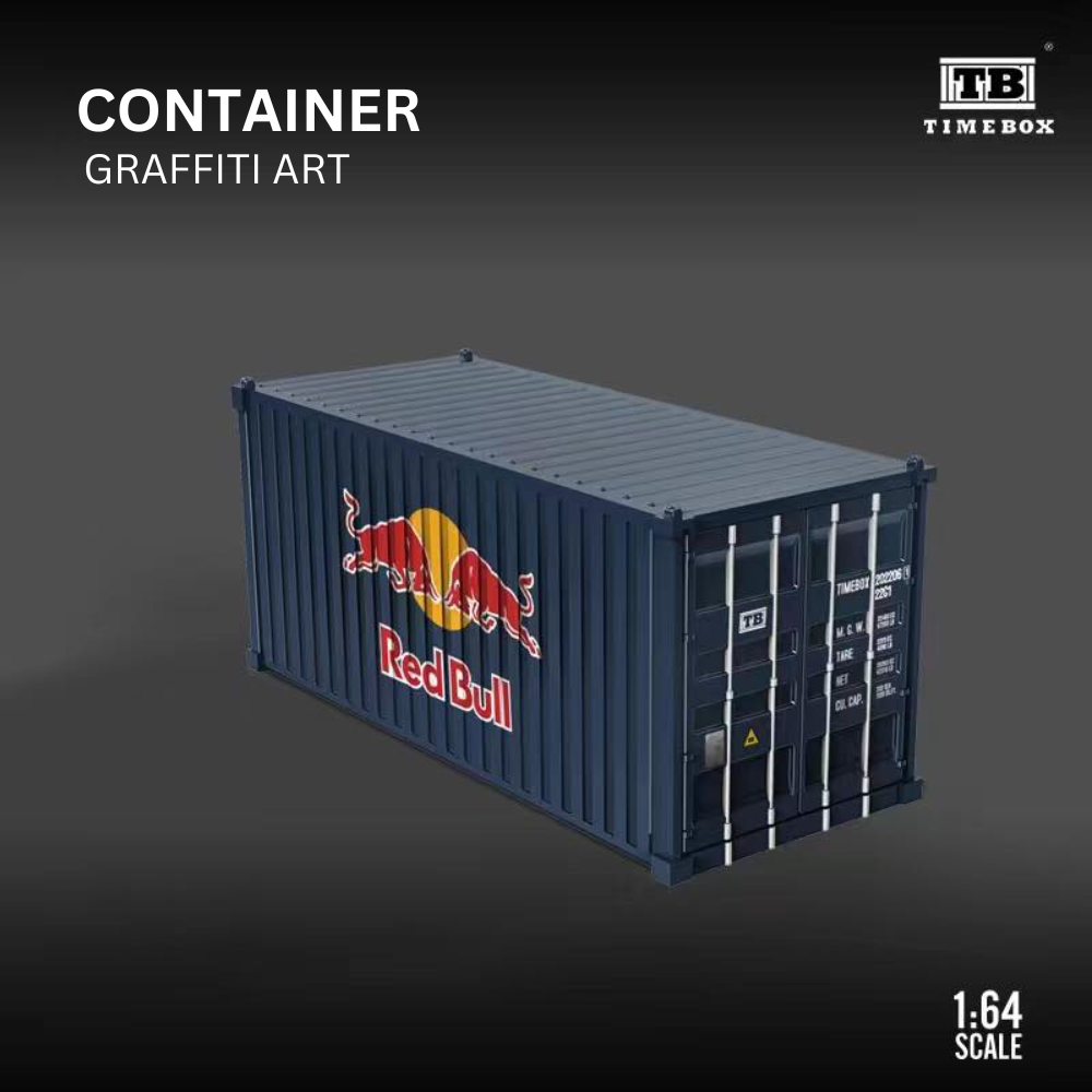Time Box 1/64 Scale Diecast Container Red Bull Livery | Shopee Philippines