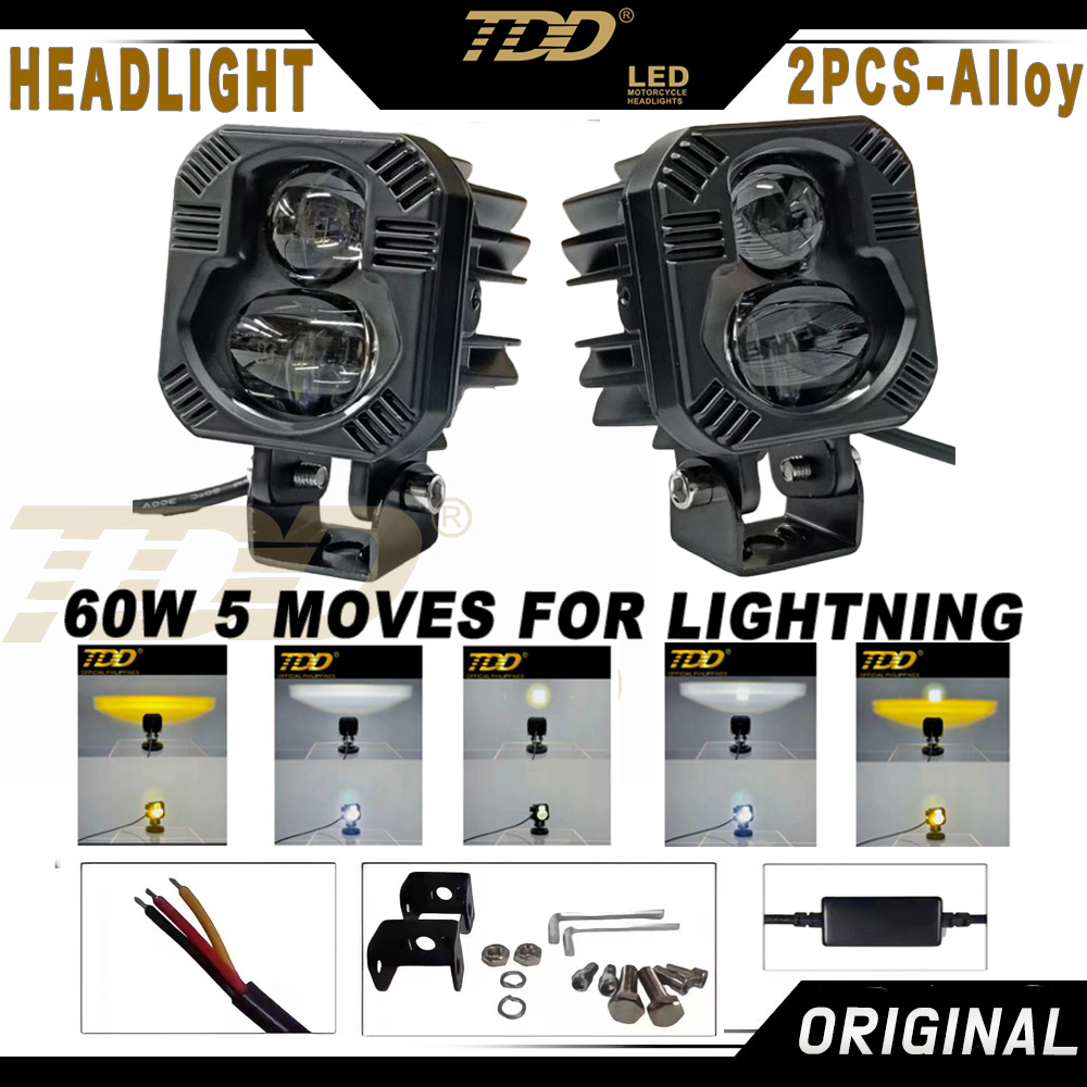 Tdd Original A Pair 40W Mini Driving Light Headlight Double Lamp 5 ...