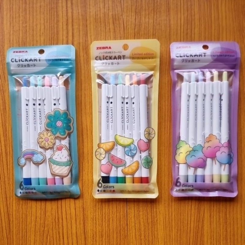 Zebra Clickart Limited Edition (6 colors) | Shopee Philippines