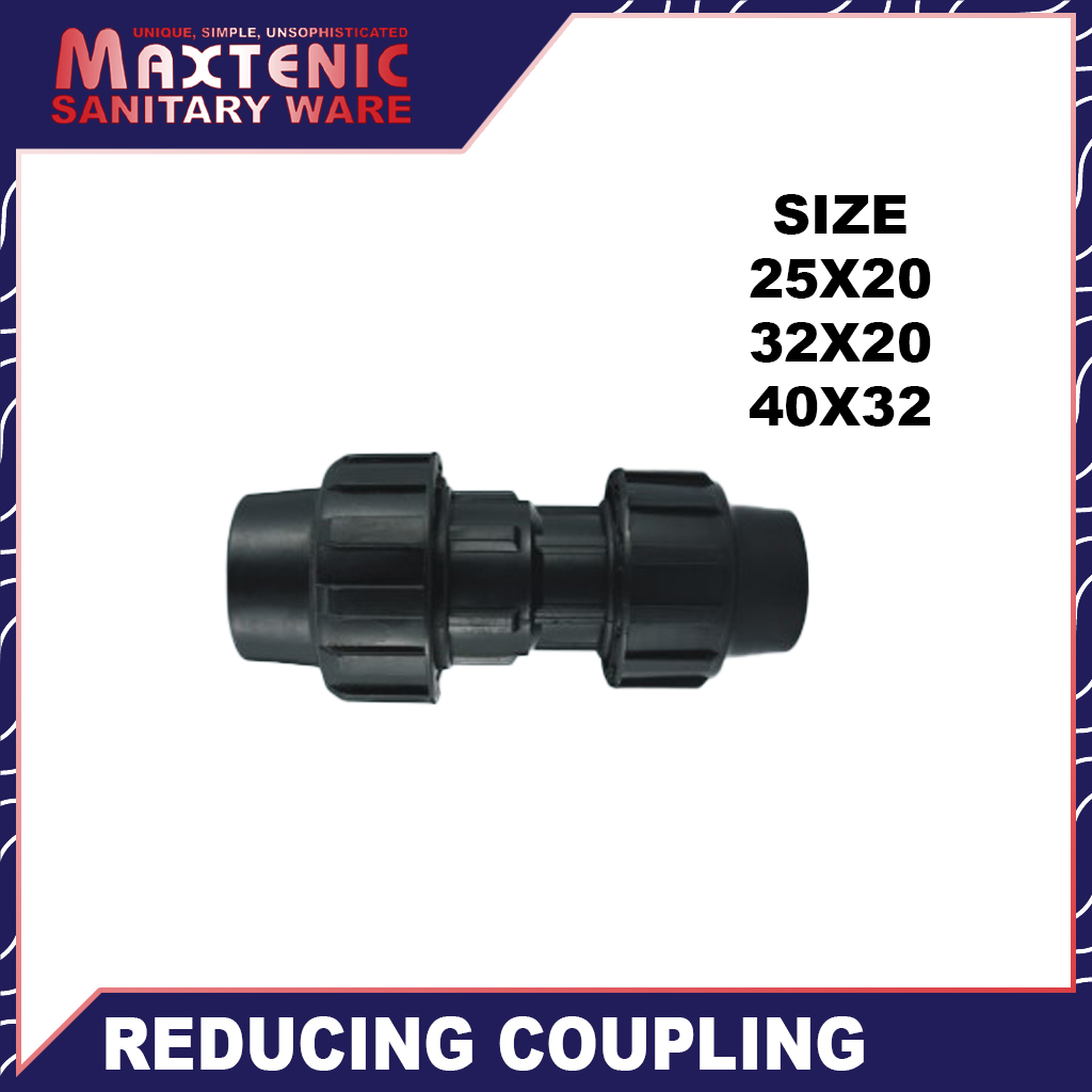 BLACK PVC REDUCING COUPLING (25x20)( 32x20)( 40x32) | Shopee Philippines