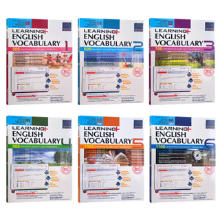 6 Books SAP Learning Vocabulary Workbook Educational Kids English Words ...