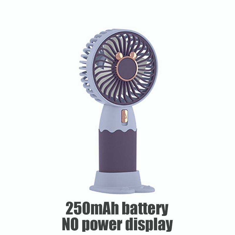 GOOJODOQ Portable Mini Fan Rechargeable for School Kids Electric Small ...