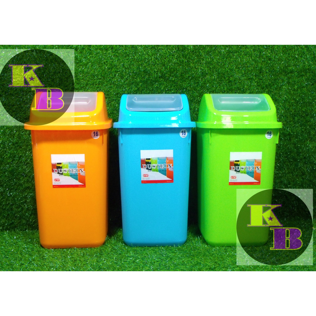 2018(16L) Hi Top Dustbin with Cover | Shopee Philippines