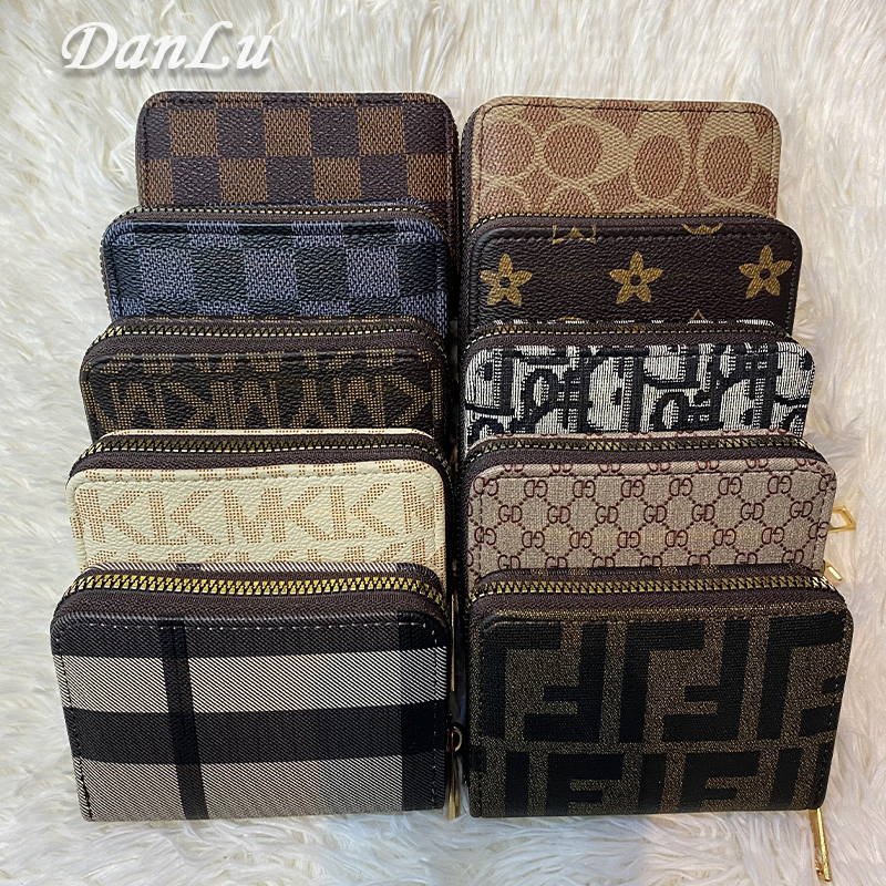 【DanLu】Credit Card Wallet Card Holder Women Men atm ID Card Case Coin ...