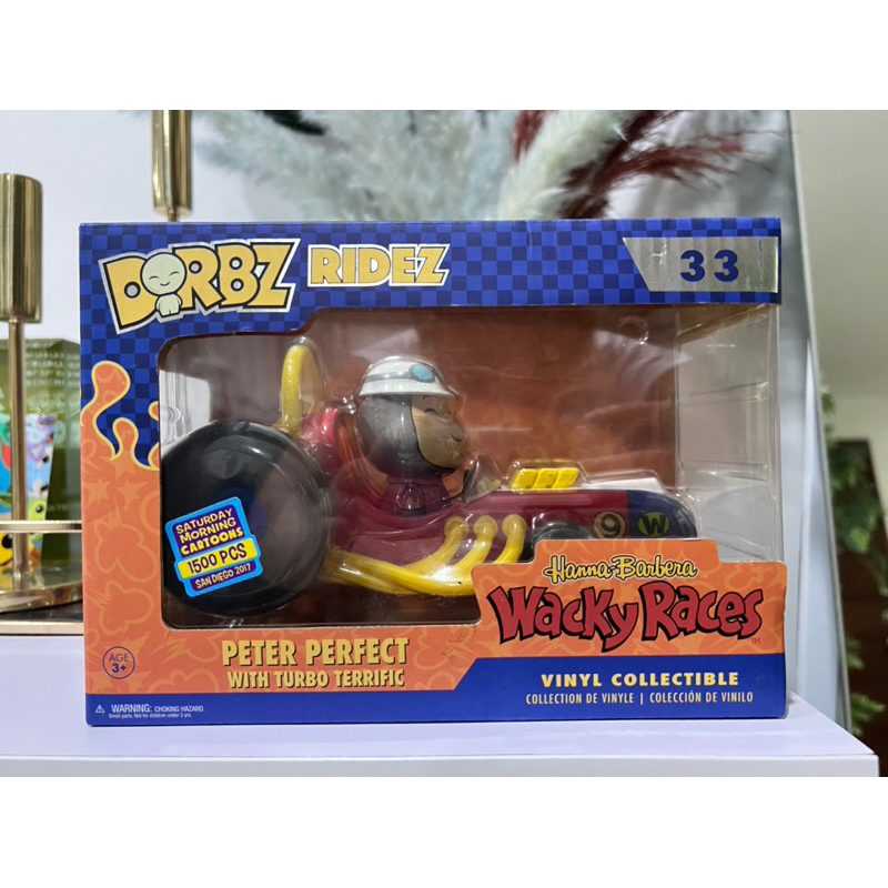Funko Dorbz Ride - Hanna Barbera Wacky Races Peter Perfect - Saturday ...