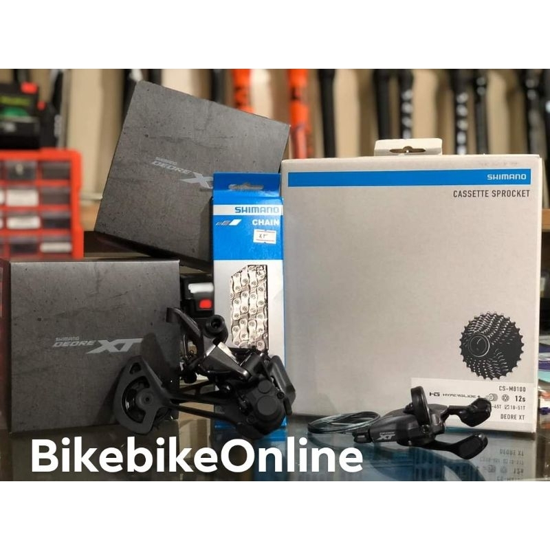 SHIMANO XT M8100 UPKIT 12 SPEED | Shopee Philippines