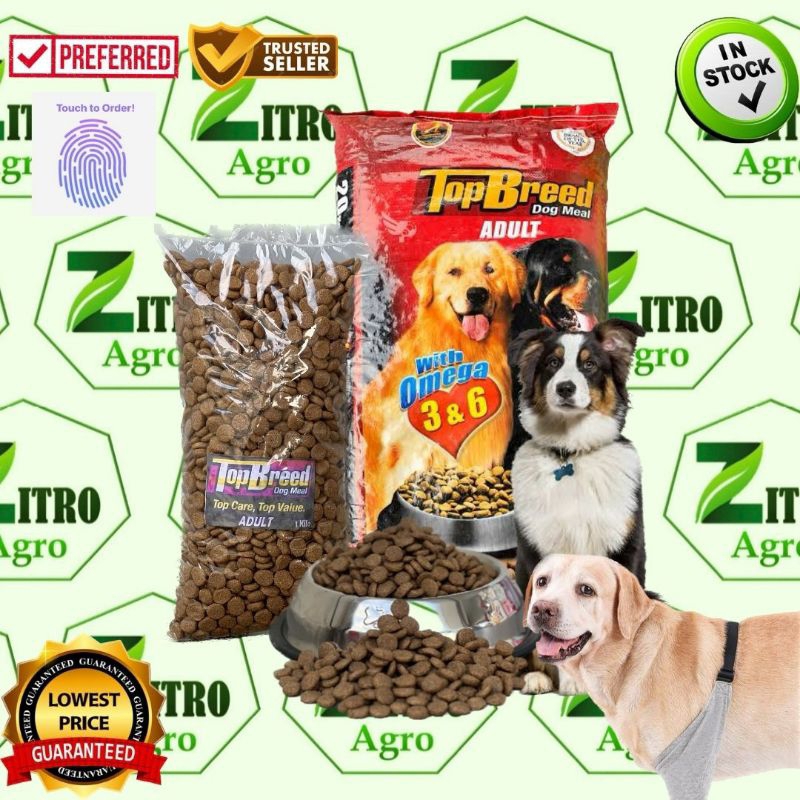 TOP BREED ADULT 1KG. Beef Flavor (REPACKED) | Shopee Philippines