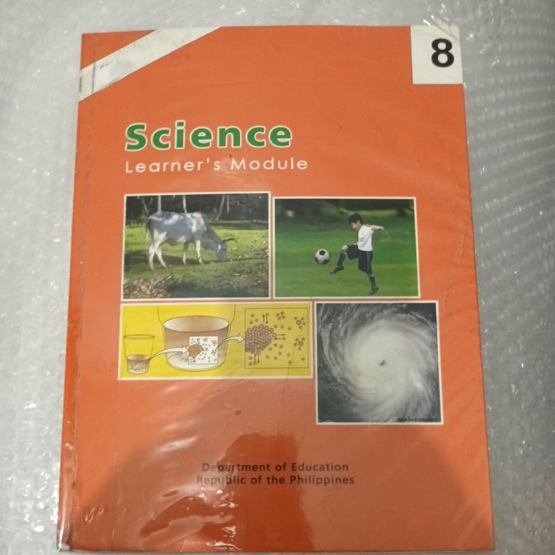 SCIENCE GRADE 8 LEARNER'S MATERIAL ( SECOND HAND ) | Shopee Philippines
