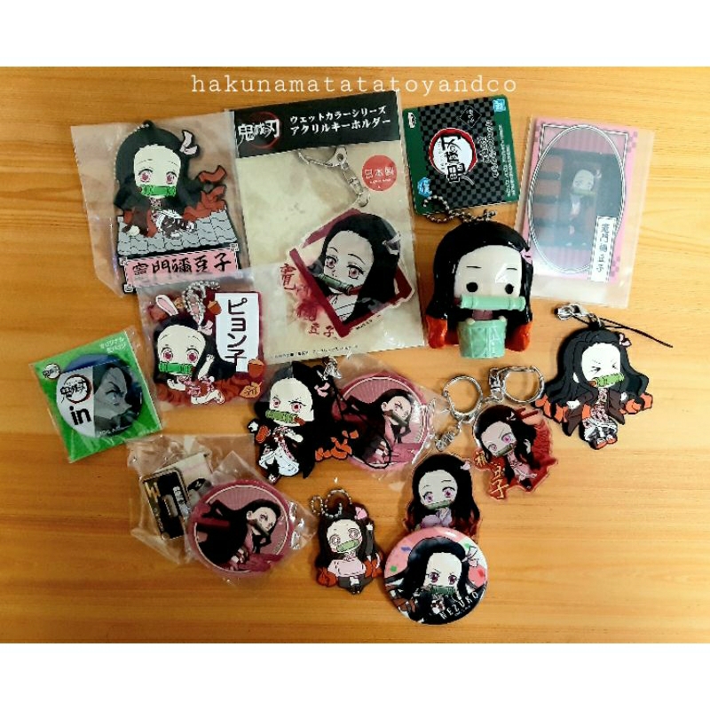 Demon Slayer Nezuko Keychains and Merchs UPDATED | Shopee Philippines