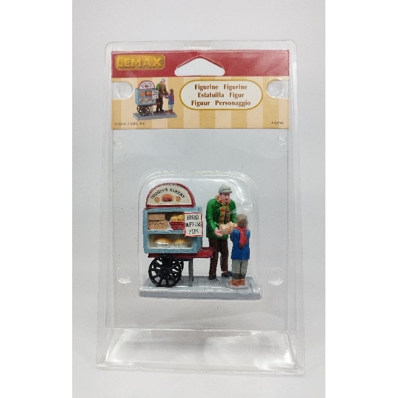 Lemax Village Collection"Delivery Bread Cart" | Shopee Philippines