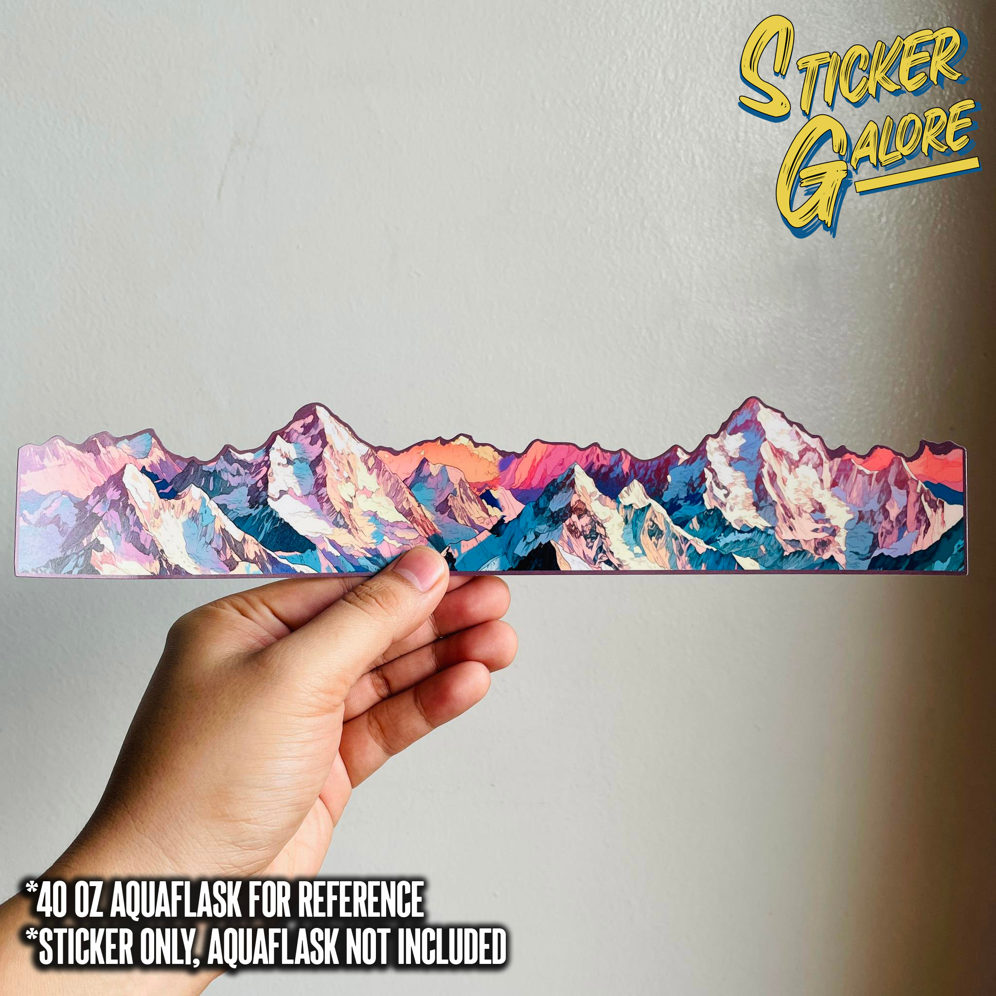 SCENESCAPE AQUAFLASK INFINITY STICKER (WATERPROOF AND SCRATCH PROOF ...