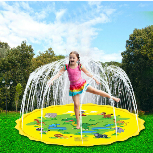 1.7M Children's Water Jet Pad Children's Inflatable Water Jet Pad Water ...