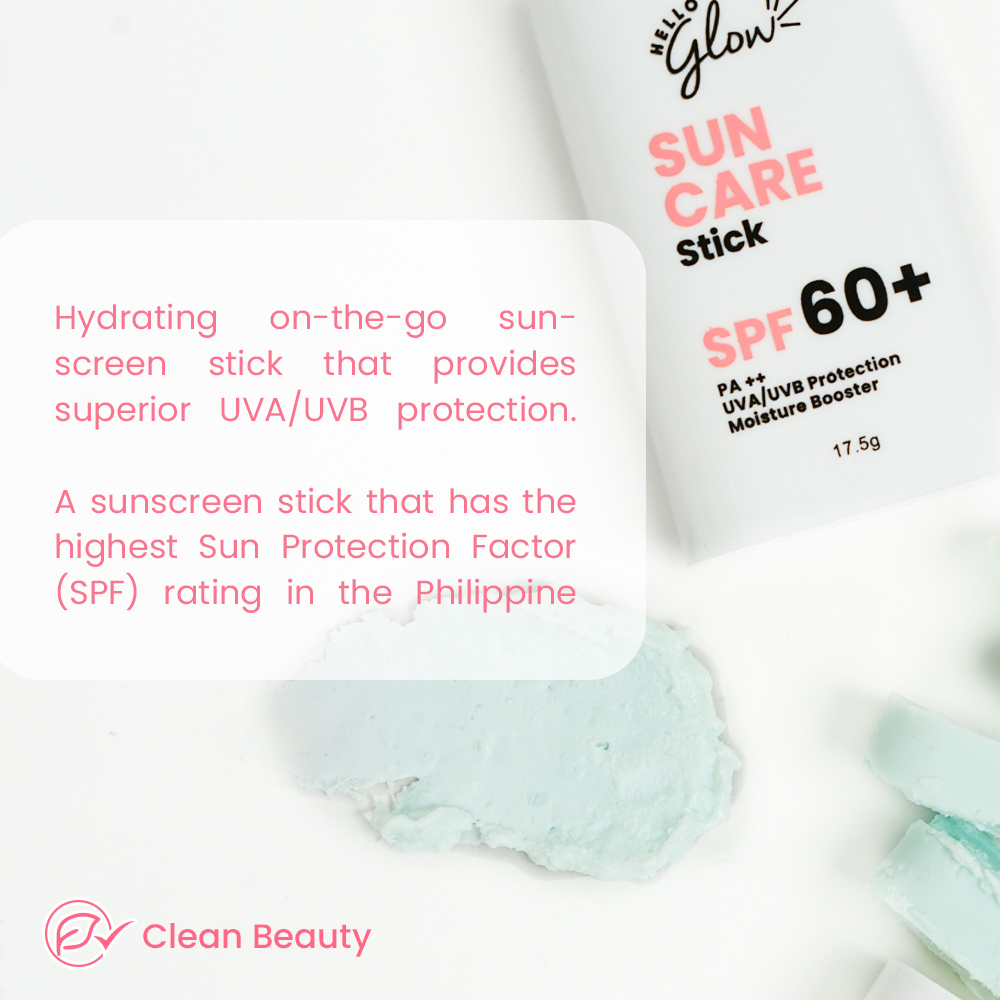 Hello Glow Sun Care Stick SPF 60+ PA++ (Sun Stick, Sunscreen) | Shopee ...
