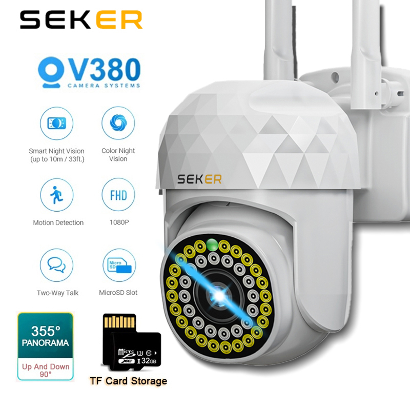 Seker V380 Cctv Camera Outdoor 1080P Hd Wireless Wifi Connect to ...