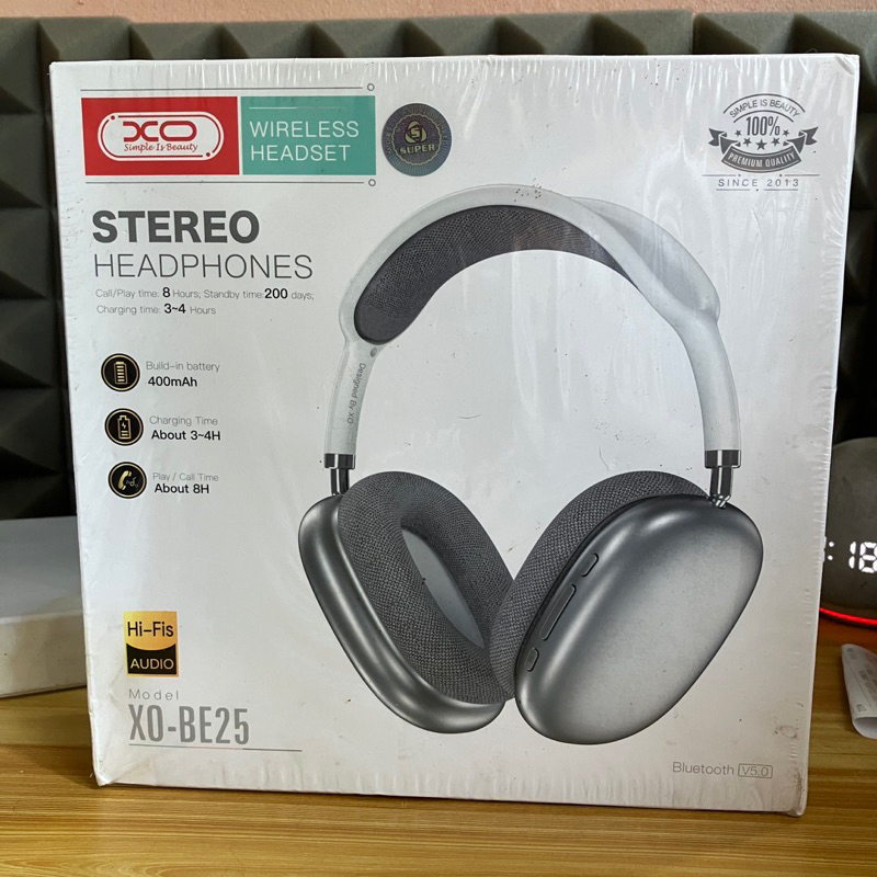 AVAILABLE: XO-BE25 Stereo Headphones (Sealed) | Shopee Philippines