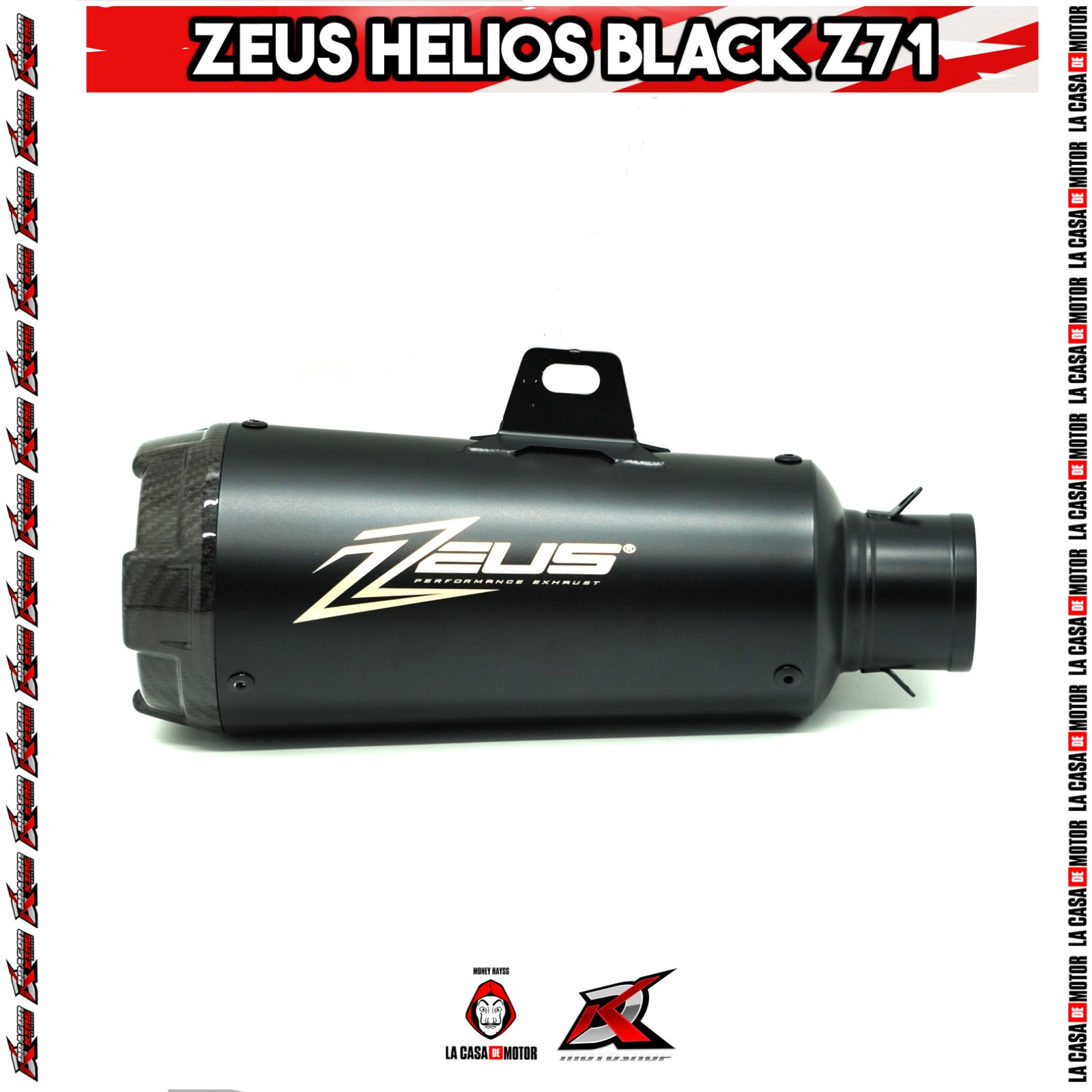 ZEUS HELIOS PERFORMANCE EXHAUST | Shopee Philippines