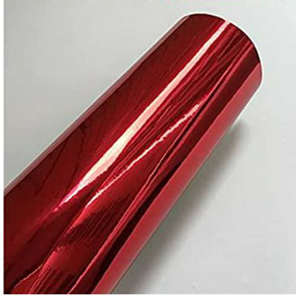 red sticker waterproof vinyl wrap decal glossy matte chrome ...