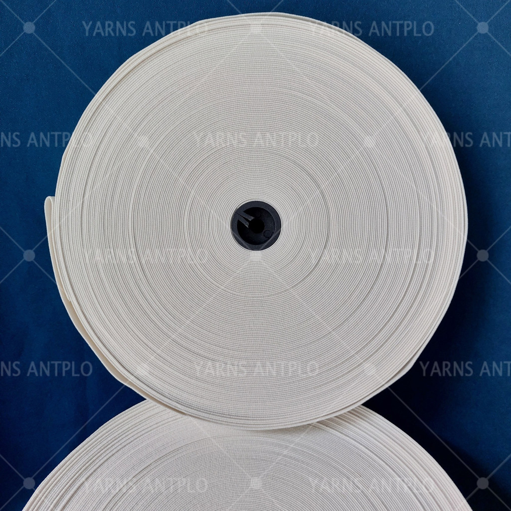 Yarns Art: GARTER/ ELASTIC BAND 1 INCH SIZE (SOLD PER ROLL) | Shopee ...