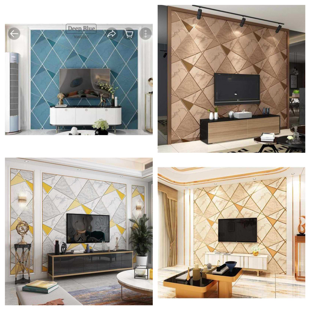 brian shop 10m*45cm adhesive wallpaper wall decor stickers home decor ...