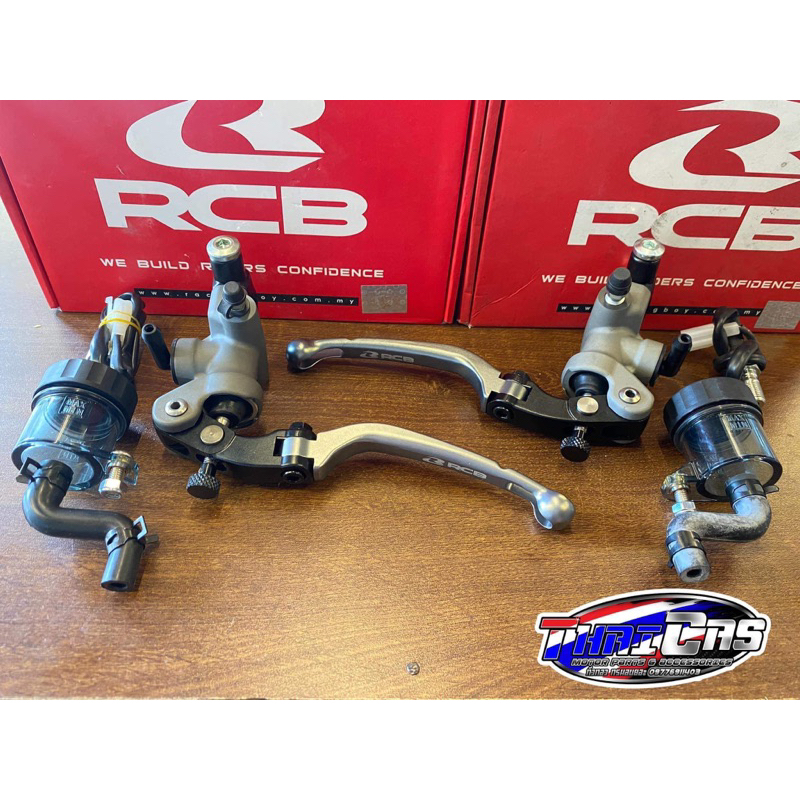 RCB S1 Forged Master Brake Pump 17mm Set (Dual Tank) For Nmax, Xmax ...