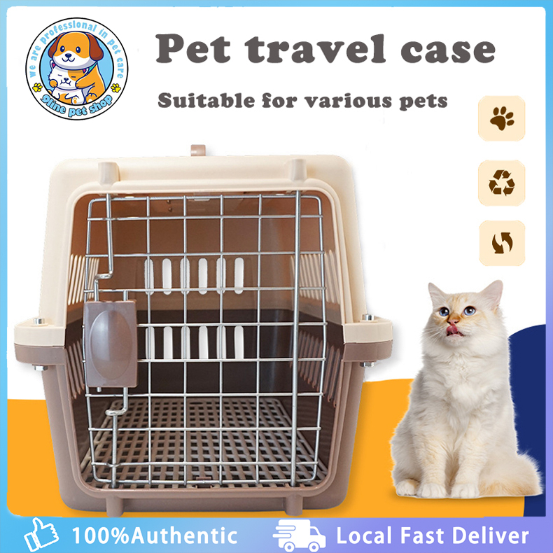 Pet Carrier Travel Cage Dog Cat Crates Airline Approved Pet Cage SMALL ...