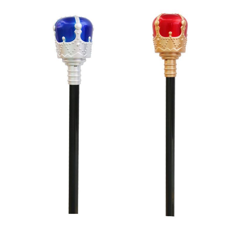 King Scepter Prop Toy for Cosplay Prince Rod Staff Royalty Queen ...