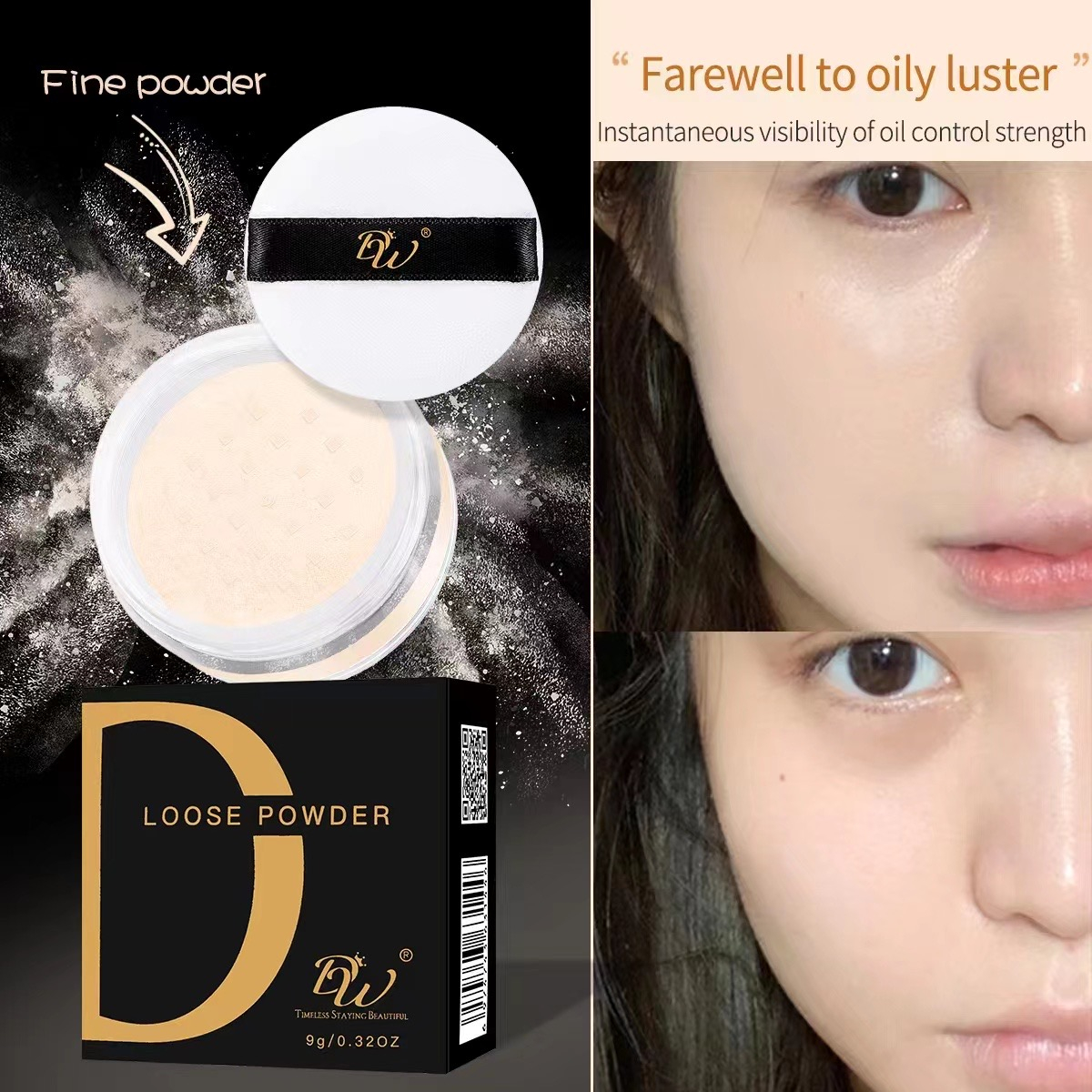 DW Mattifying Loose Powder Oil Control Matte Anti-shine Weightless ...