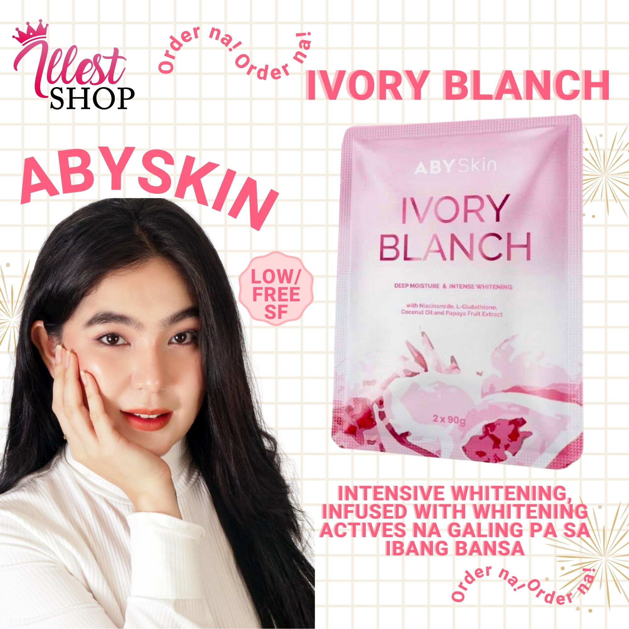 Aby Skin Ivory Blanch Deep Moisture Whitening Soap | Shopee Philippines